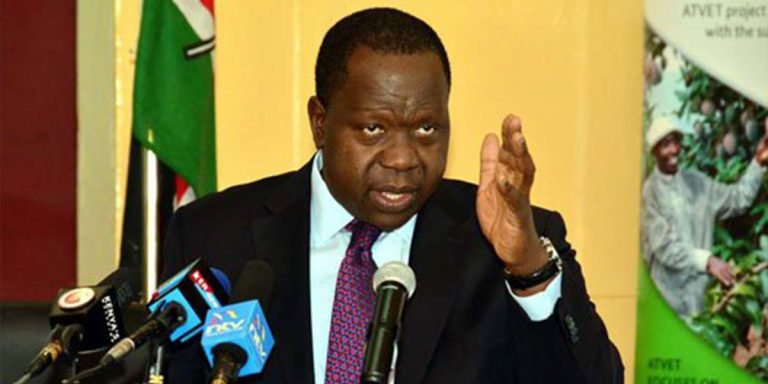 Dr Fred Matiangi biography, age, tribe, family, education, career, wife ...