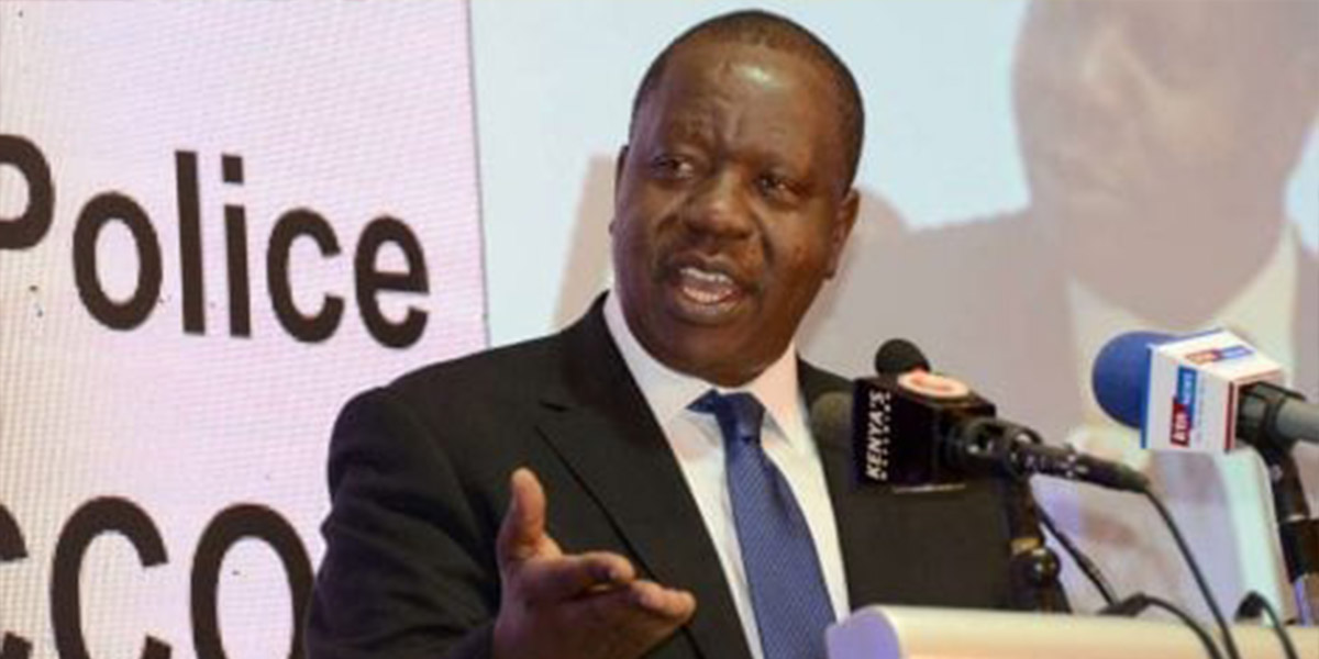 Dr Fred Matiangi biography, age, tribe, family, education, career, wife ...