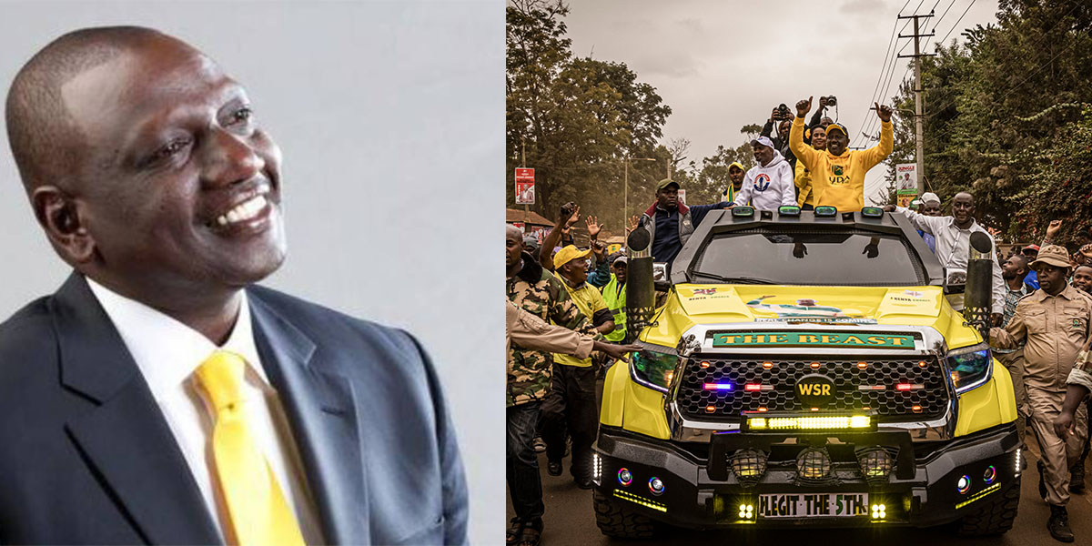 A list of President William Ruto cars; how much they cost him - KENYAN ...